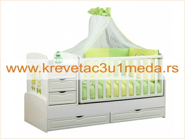 Krevetac 3 u 1 - Krevetac 3 u 1 Meda